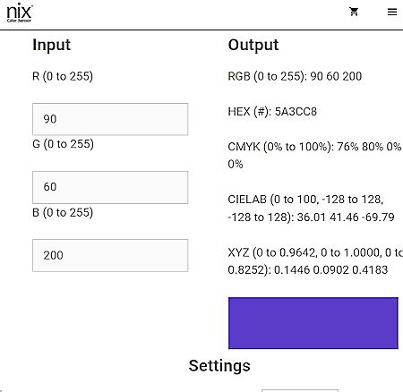 Free Online RGB To Lab Converter Tools