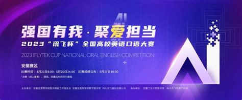 【图书馆】我校学子在2023年“讯飞杯”全国高校英语口语大赛安徽赛区喜获佳绩