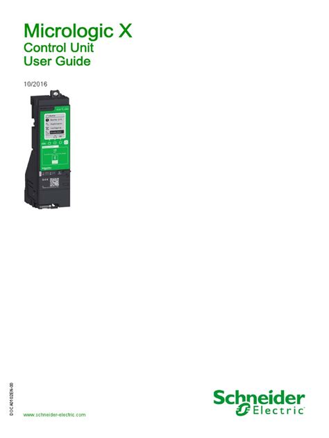 Micrologic X User Guide Pdf Smartphone Mobile App