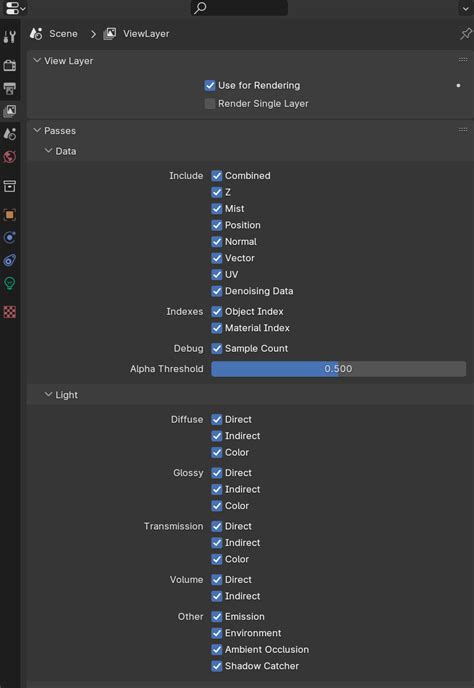 Render Passes And Using Openexr Multilayer Output In Photoshop Show