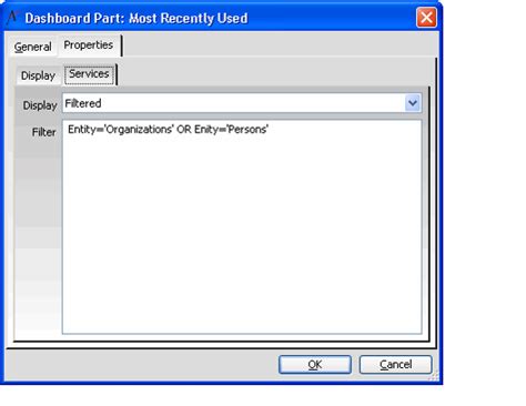 Configuring The Most Recently Used Records Component Aptify Support