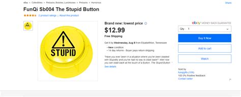 The Stupid Sound Button Rstrangestproducts