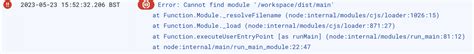 Node Js Issue Deploying My Node App To Gcp Google Cloud Cannot Find Module And Version Has