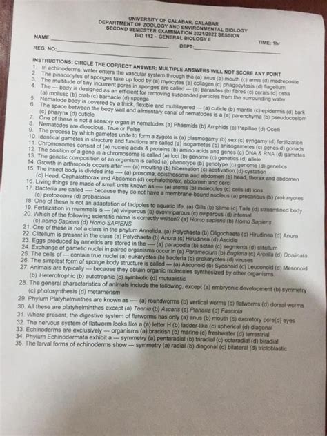 In Echinoderms Water Enters The Vascular System Through The A Anu