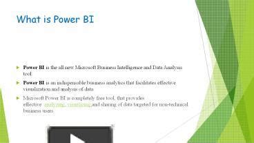 PPT Power Of Power BI PowerPoint Presentation Free To Download Id Bf A MThmN