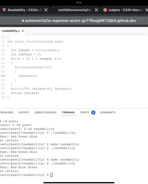 Readability Count Words Also Counting Spaces Even Though It Shouldnt R Cs50