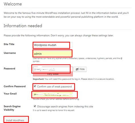 Cara Install Wordpress Di Localhost Dengan Xampp