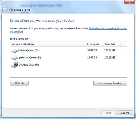 Configure Windows File Backup And Schedule To Take Regular Backup Windows Valley