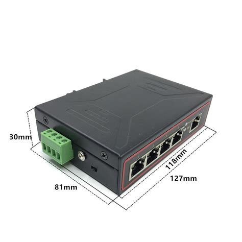 Industrial Switch 10 100mbps 5 Port Ethernet Indus Vicedeal
