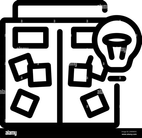 Project Manager Is Organizing Tasks On A Kanban Board Using Sticky Notes And Having A Bright