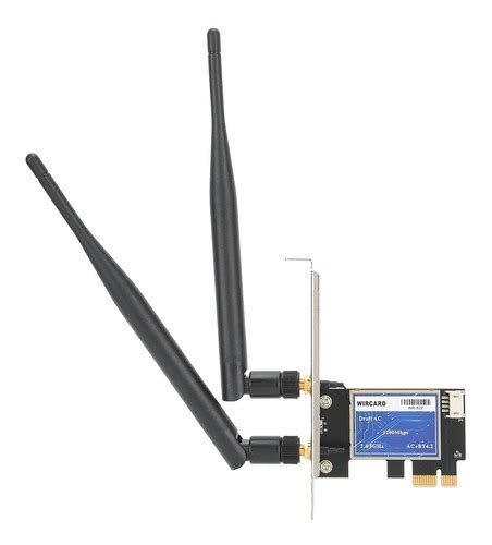 Placa De Rede Wi Fi Sem Fio Pci E Dual Band Bluetooth Mercado Livre