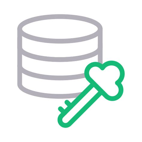 Database Key Lock Security Server Icon Download On Iconfinder