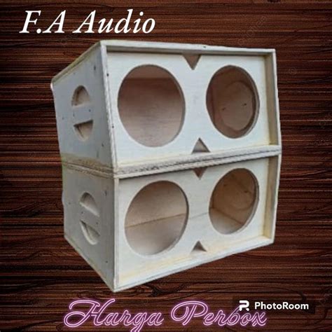 Double 5 Inch Line Array Speaker Box Shopee Malaysia