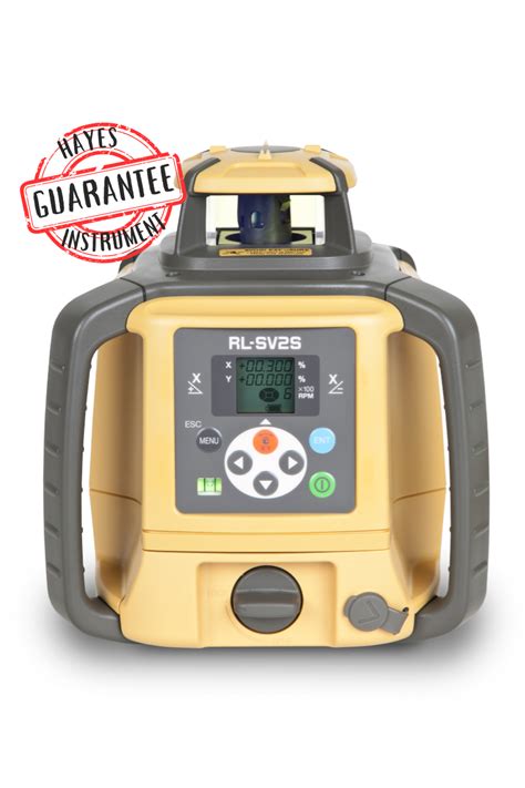 Topcon Rl Hv2s Dual Slope Construction Laser Level With Ls 80x Detector