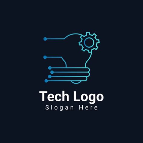 100 000 Tech Logo Design Vector Images Depositphotos
