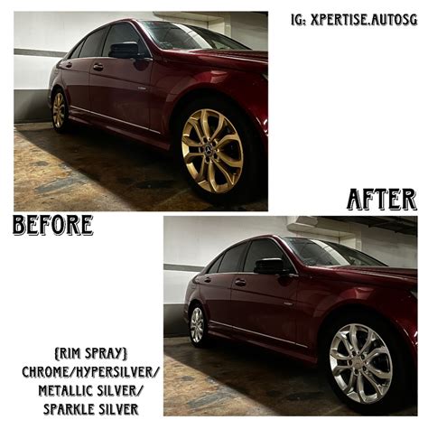 Promo 🔥rim Spray Dechrome Caliper Spray Kurb Rash Repair Onsite