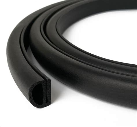 E Shape Foam Rubber Seal Strip Epdm Rubber Weather Stripping Gasket