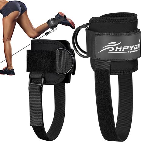 Ankle Cuffs For Cable Machine Gym Kickback Strap For