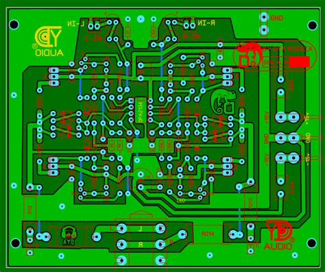 печатная плата УНЧ 50 8 Радиотехника У 101