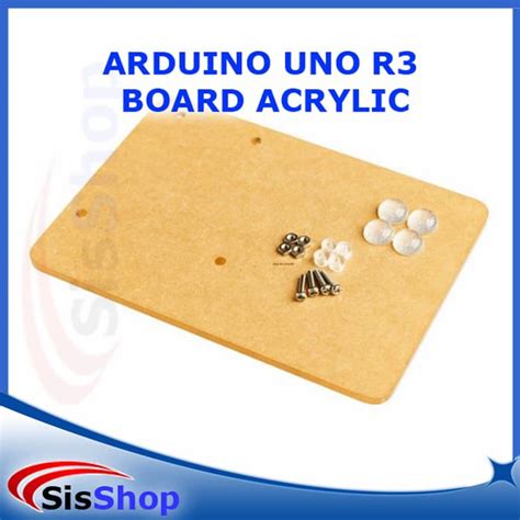 Jual Arduino Uno R3 Board Acrylic Experiment Platform Papan Experimen