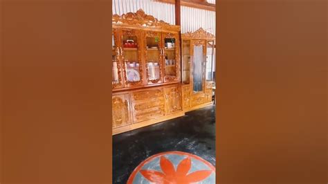 গ্রাম বাংলার টিনের ঘরে শখের বেড রুম সেট। সেগুন কাঠের নরমাল ফার্ণিচার