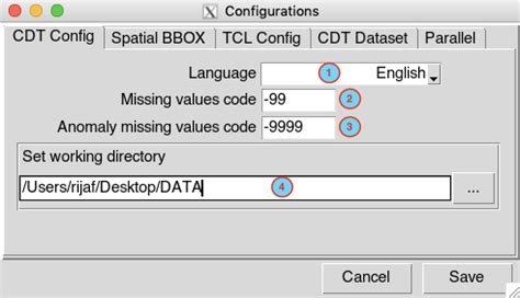 Cdt Graphical User Interface