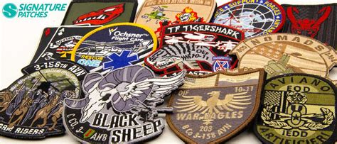 Hook And Loop Patches Signature Patches