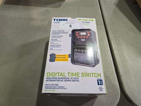 Tork On Off Timer Assiter Auctioneers