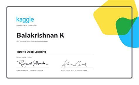 Balakrishnan K On Linkedin Deeplearning Artificialintelligence Machinelearning Kagglelearn
