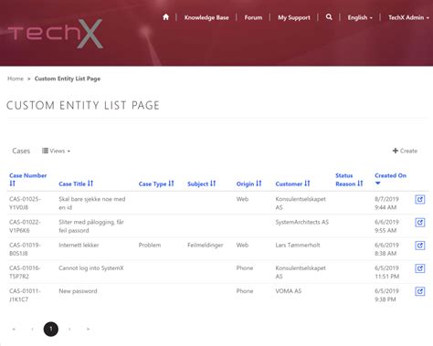 Power App Portals Custom Entity List Improved View Selector With