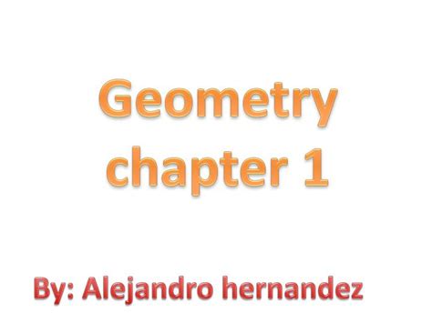 PPT Geometry Chapter 1 PowerPoint Presentation Free Download ID 3455964
