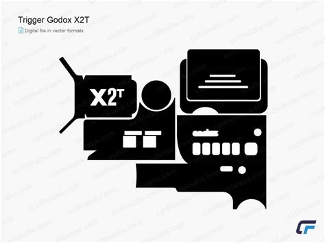 Trigger Godox X2t 2023 Cut File Template Cutfilelabs