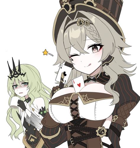 Mobius And Vill V Honkai And More Drawn By Lix Danbooru