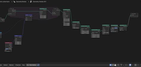 Baking Exporting Geo Nodes Animation Of A Deforming Mesh To Glb