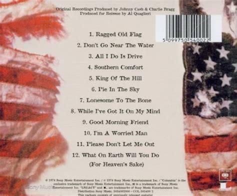 Johnny Cash Old Ragged Flag