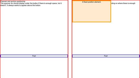 Popover Elements Vs Positioned Fixed With Css Anchor Positioning