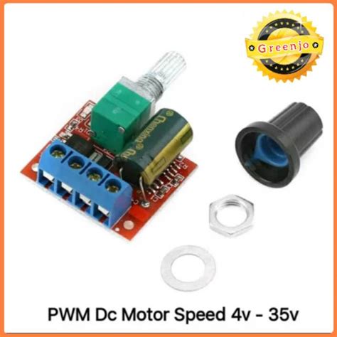 Jual Dimmer Dc Pwm Dc Motor Speed Controller 4v 35v 5a Regulator