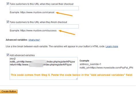 Create A Paypal Buy Now Button