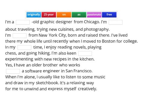 Introduction Homework Complete The Sentence