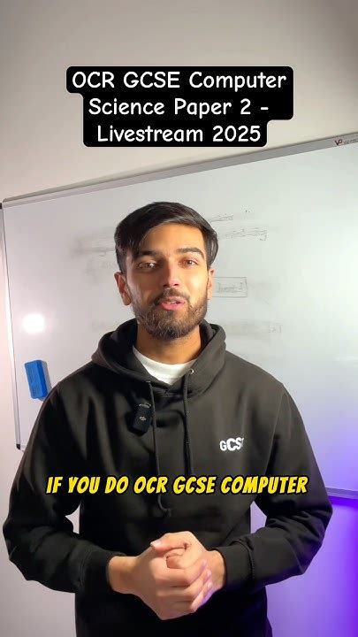 Ocr Gcse Computer Science Paper 2 2025 Livestream Gcsecomputerscience Computerscience Gcse