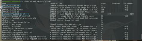 docker 安装 gitlab 闻道