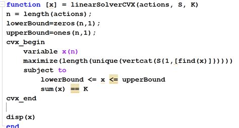 Problem Using Cvx With Gurobi Cvx Forum A Community Driven Support Forum