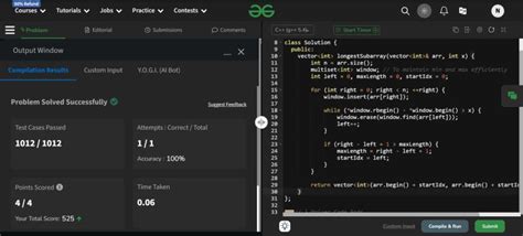 Gfg160 Codingchallenge Geeksforgeeks Problemsolving Slidingwindow