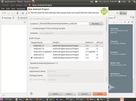 Setting Up An Android App Build Environment With Eclipse Android Sdk Phonegap Ubuntu 1010