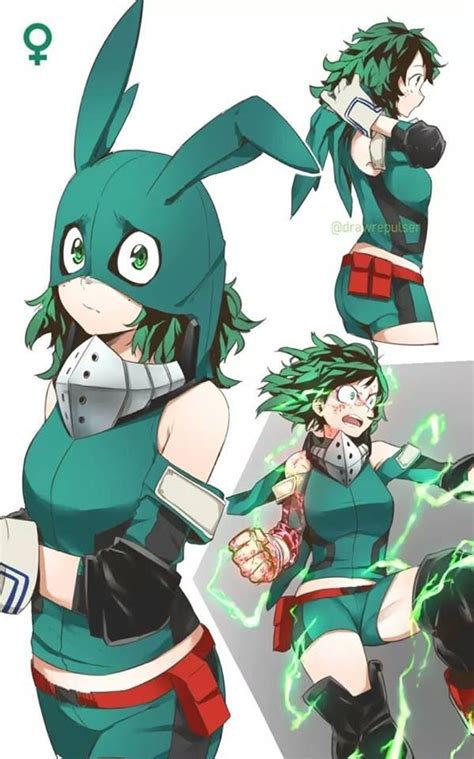 Fem Deku Anime Characters Gender Bender Anime Anime