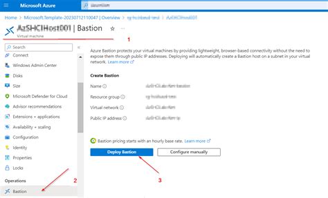 Deploying Azure Bastion