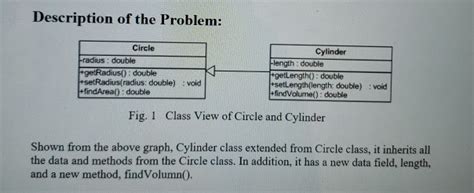 Solved Public Class Circle 7 Instance Variables Replace
