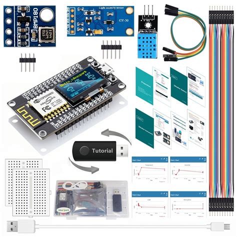 Mua Esp8266 Weather Station And Weather Instrument Kitnodemcu Esp8266