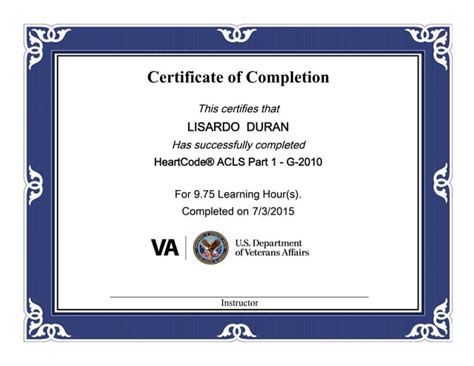 Acls Va Cert Pdf