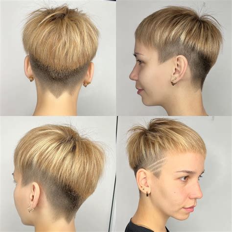 Стрижки с выбритым затылком 25 идей для создания уникального и запоминающегося образа